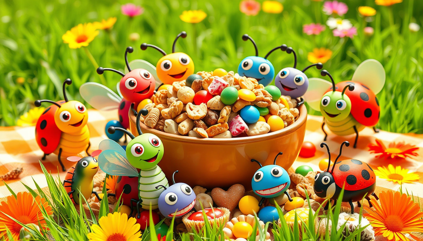 Buggy Trail Mix for Kids: Crunchy, Sweet & Fun Snack – Bug Zoo Inc