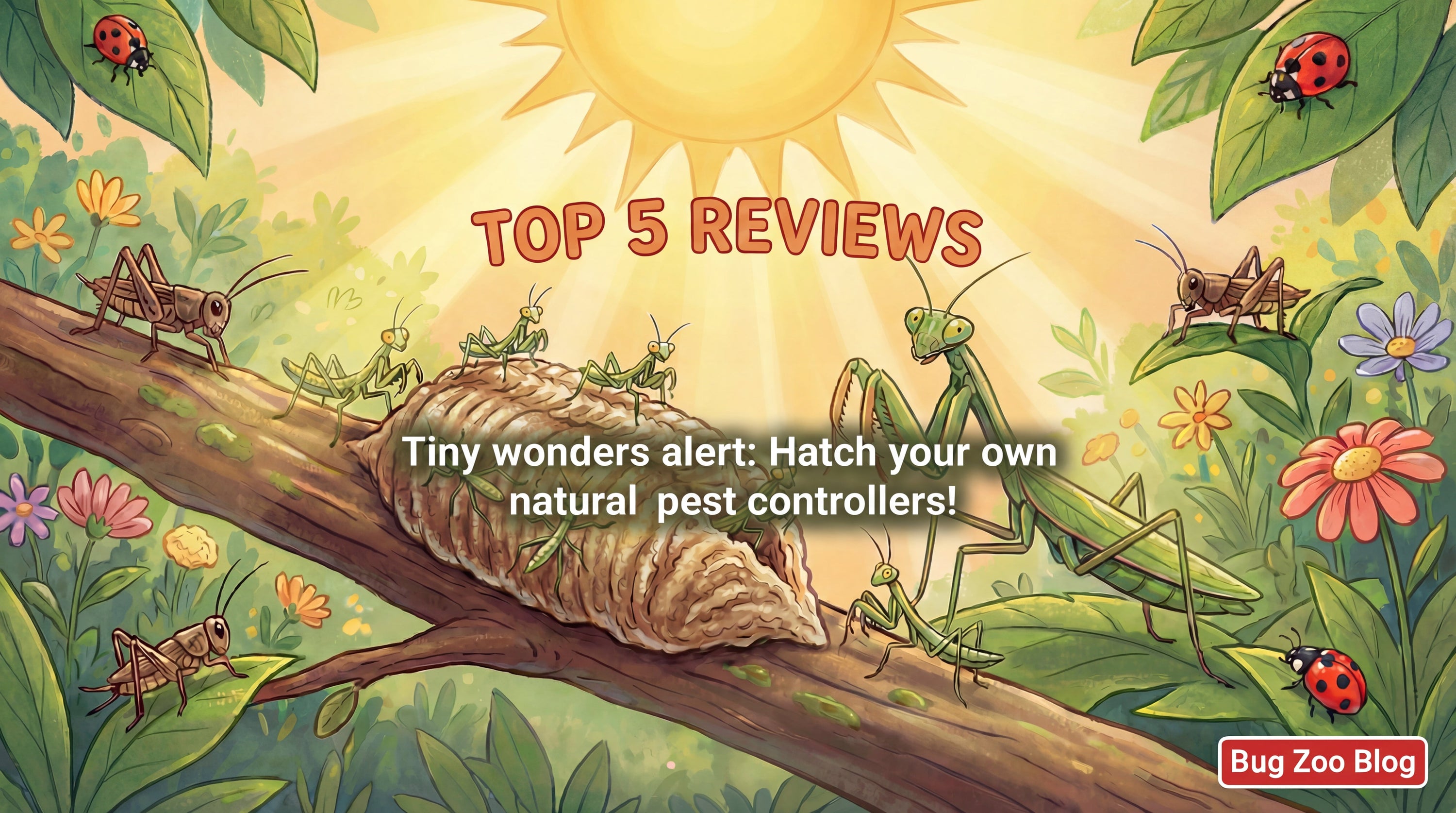 Top 5 Praying Mantis Egg Cases, Tiny Wonders Hatch Here