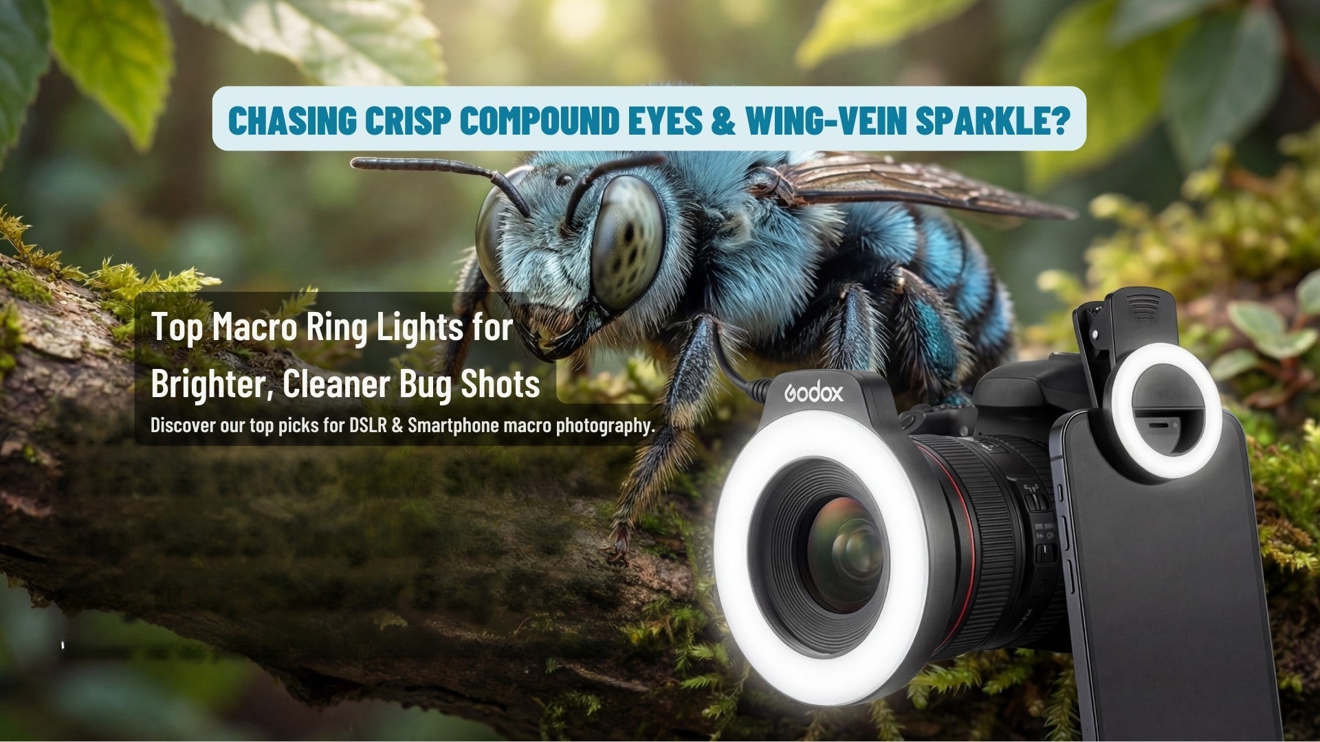 Top 5 Macro Ring Lights for Bug Photos, Tiny-Wonder Bright Edition