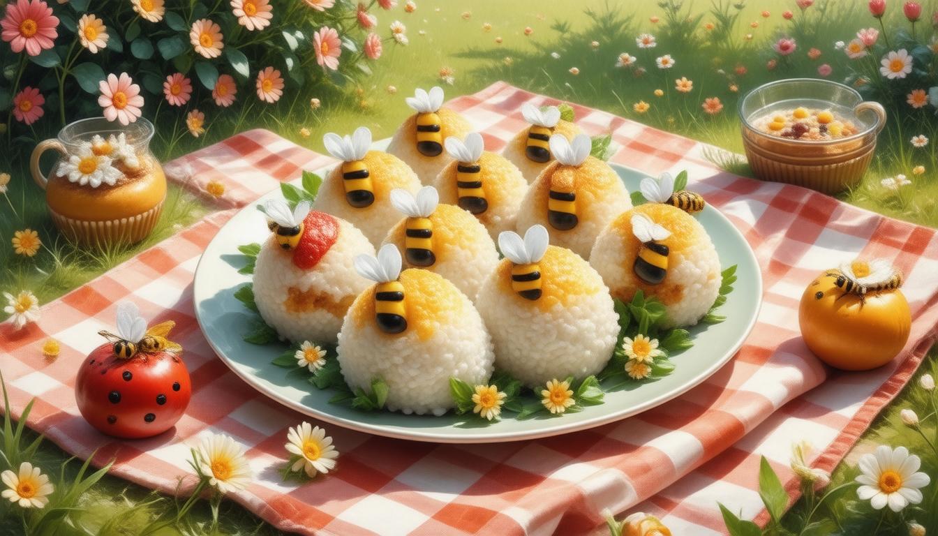 Deliciously Fun: How to Make Bumblebee Rice Balls That Will Buzz with ...