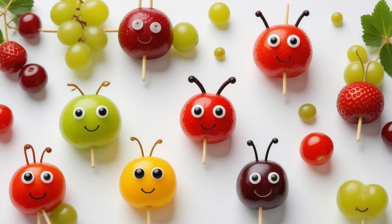 Delightful Caterpillar Fruit Skewers: Creative and Fun Ideas for Healt ...