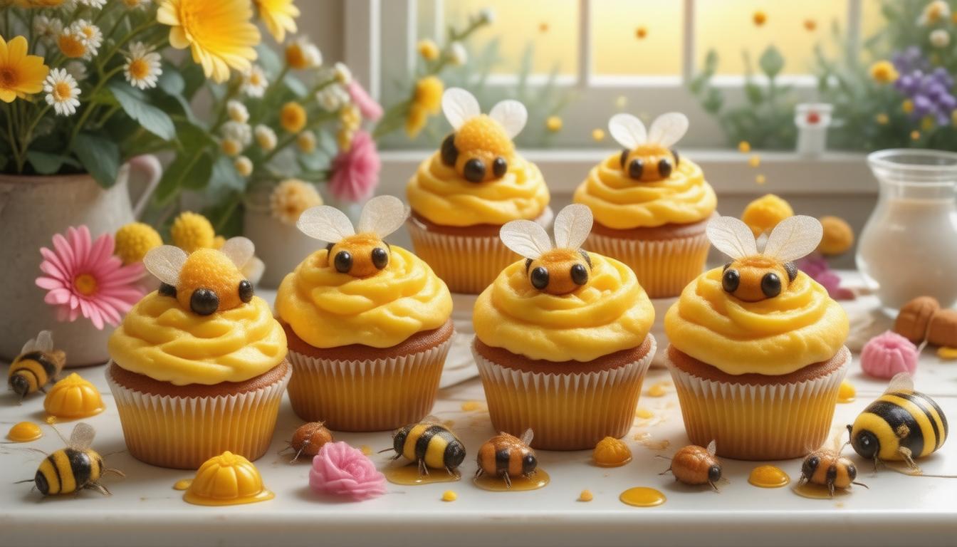 Buzzing with Flavor: How to Make Irresistible Swarm of Bee Muffins ...