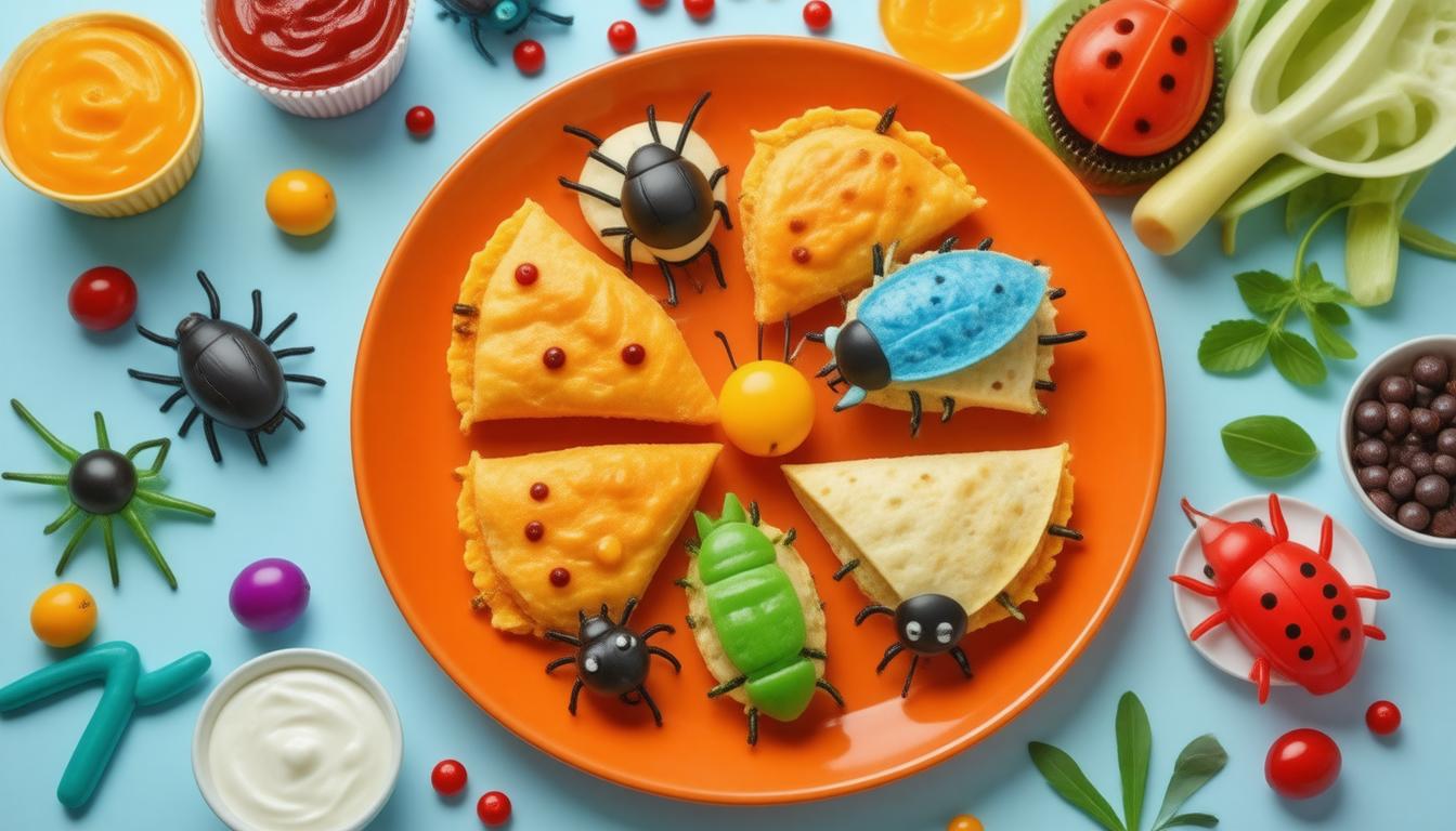 Delightful Bug-Shaped Cheese Quesadillas: A Fun Twist for Your Next Fa ...