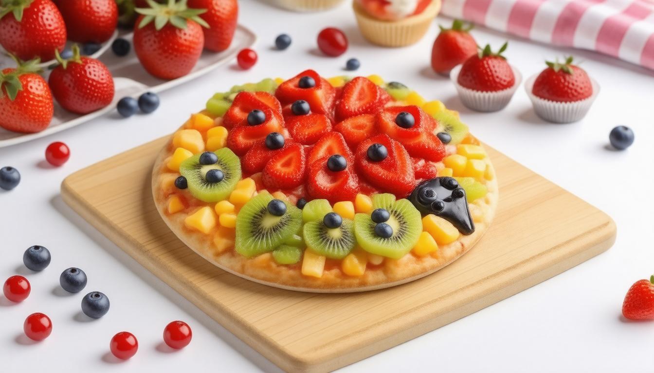 Deliciously Whimsical: Create a Ladybug Fruit Pizza for Your Next Cele ...