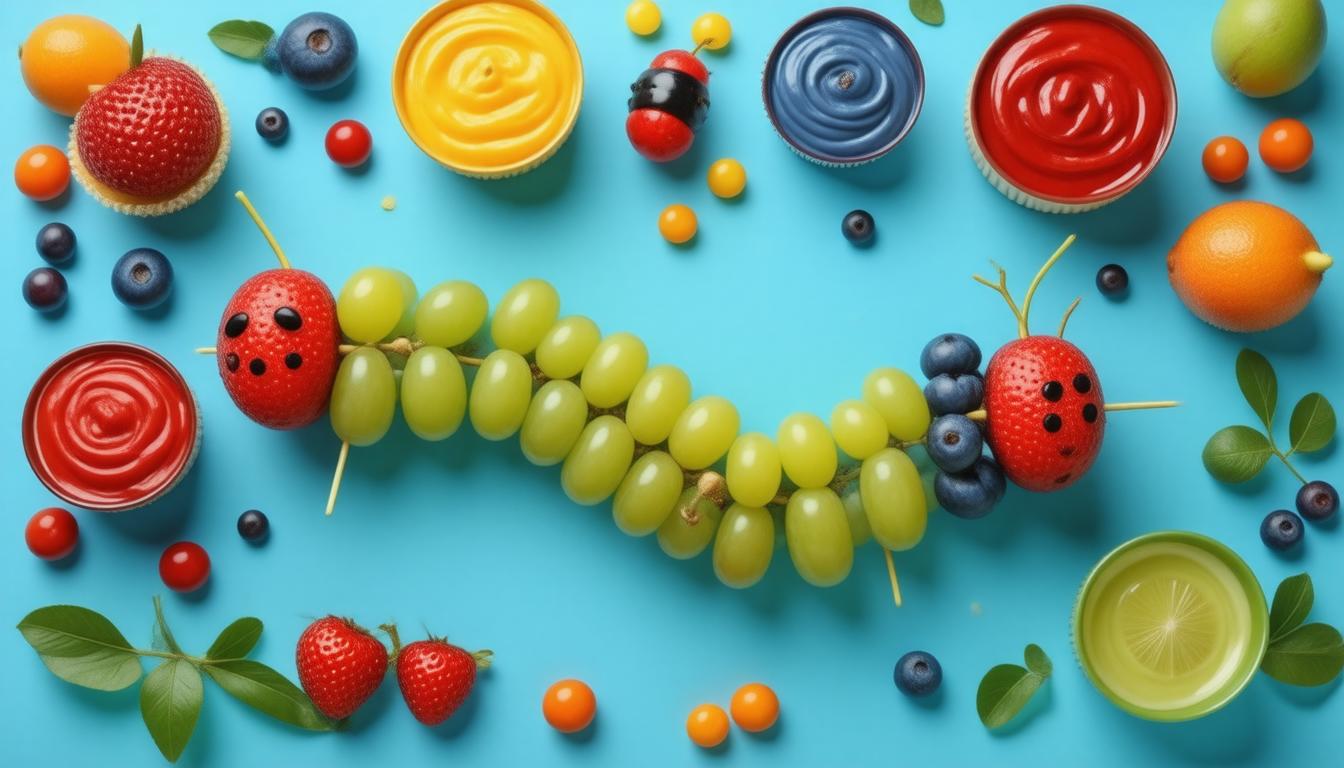 Fun & Easy Caterpillar Grape Skewers Recipe – Bug Zoo Inc