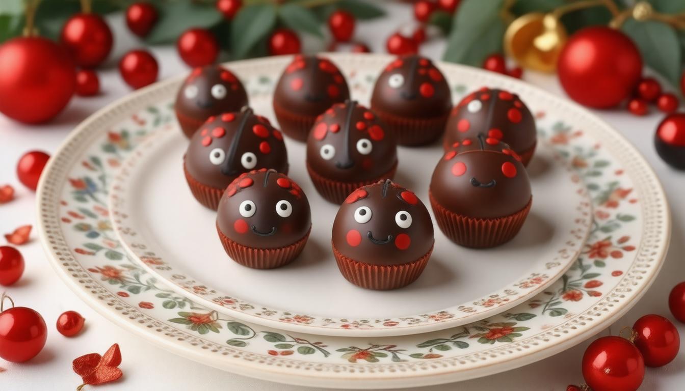 Sweet Delights: How to Create Adorable Ladybug Chocolate Truffles for ...